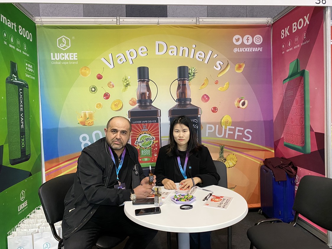 LUCKEE Successfully Debuted At The Russian Station Of GLOBAL VAPEXPO ...